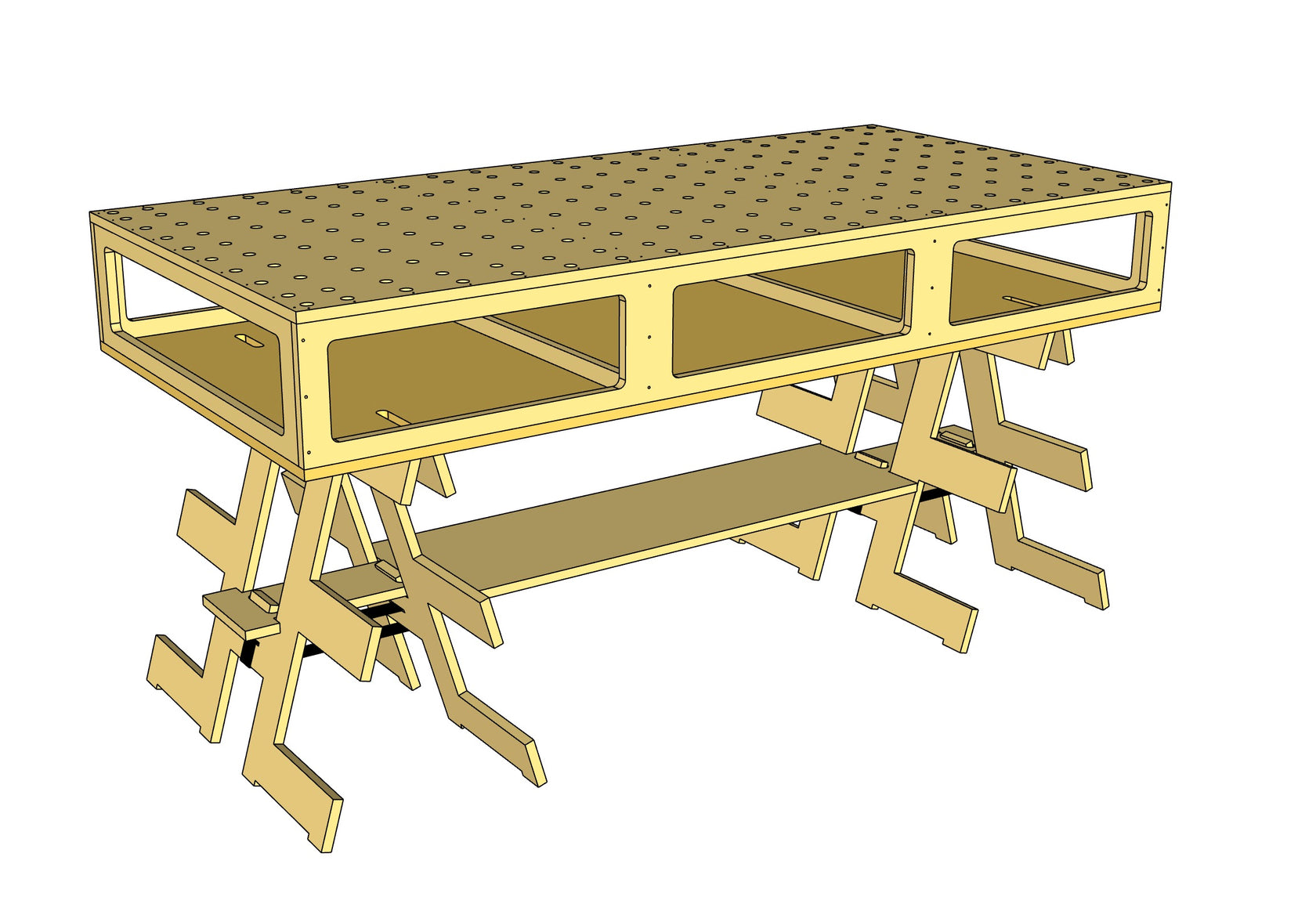 The Paulk Smart Bench Plans (PSB) – The Smart Woodshop Shopify Store